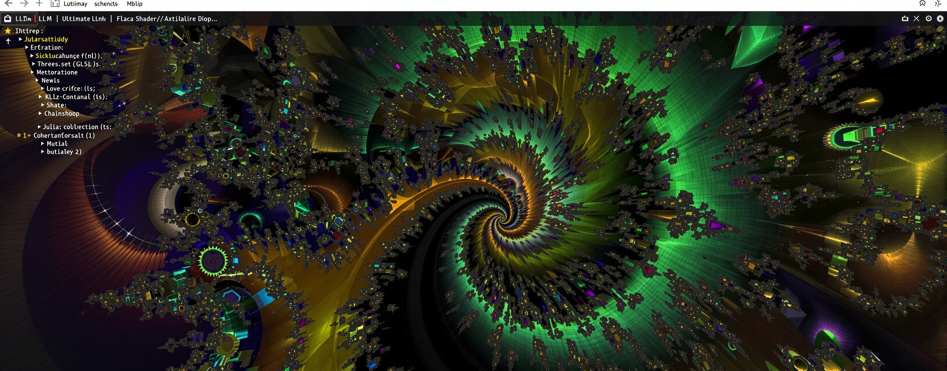 LLM Ultimate Challenge: Interactive GLSL Shader Art | MicroEval | Artificial Analysis